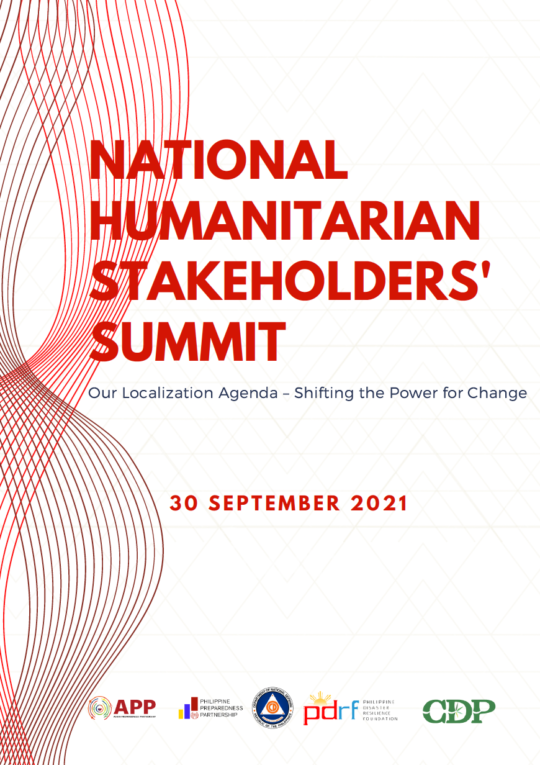 National Humanitarian Stakeholders' Summit: Our Localization Agenda ...