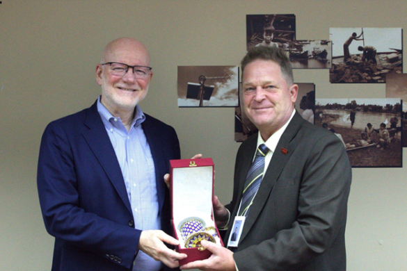 Visit of Dr. Christopher Elias, President of the Global Development ...