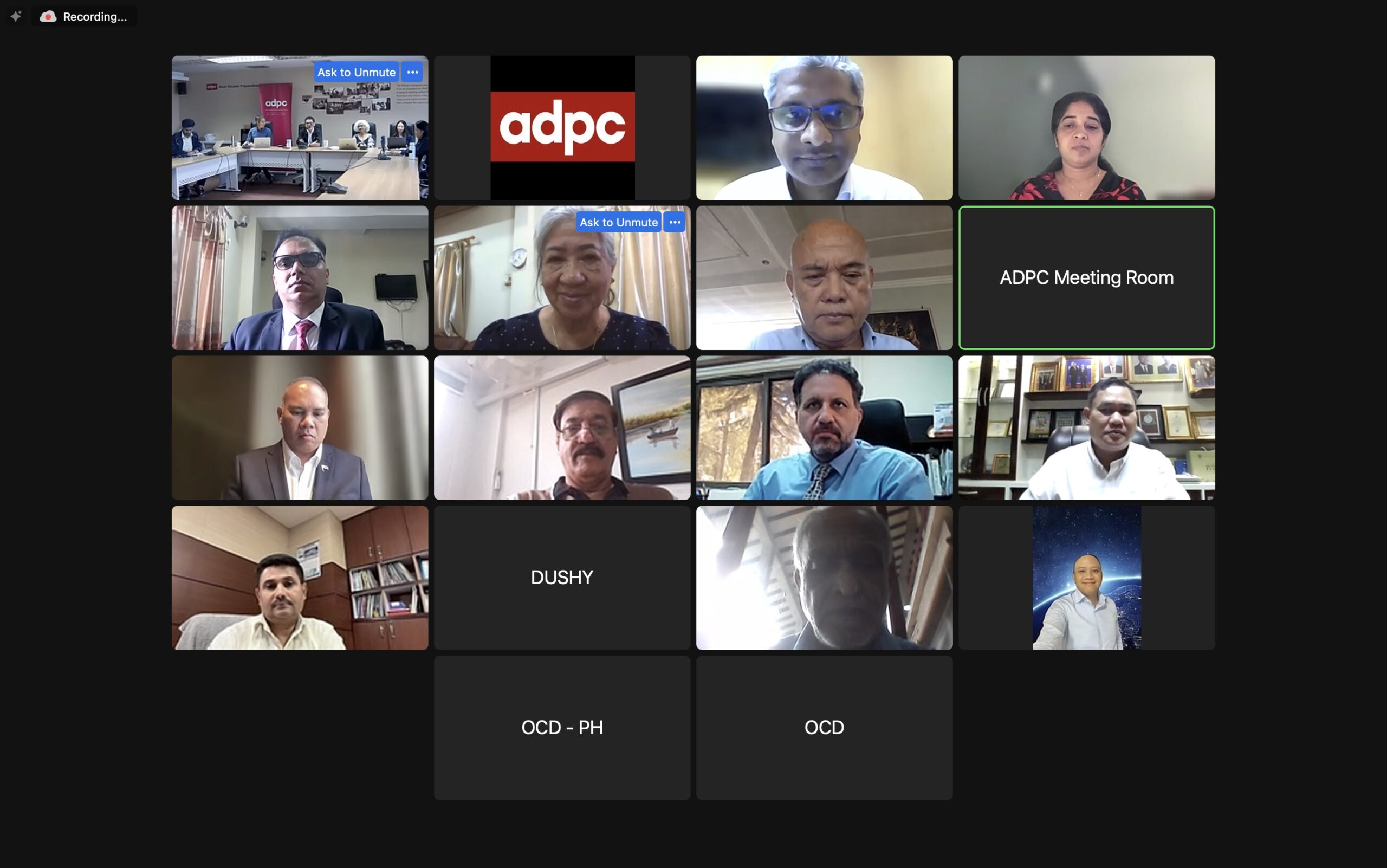 Inaugural Asian Disaster Readiness Fund (ADRF) Committee Meeting ...